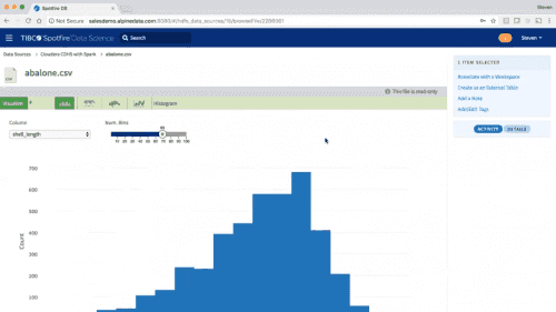TIBCO Spotfire Data Science | Faster Visual Insights From Spark And ...