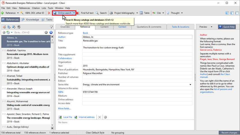 Citavi | The First All-in-One Reference And Note-Taking Solution
