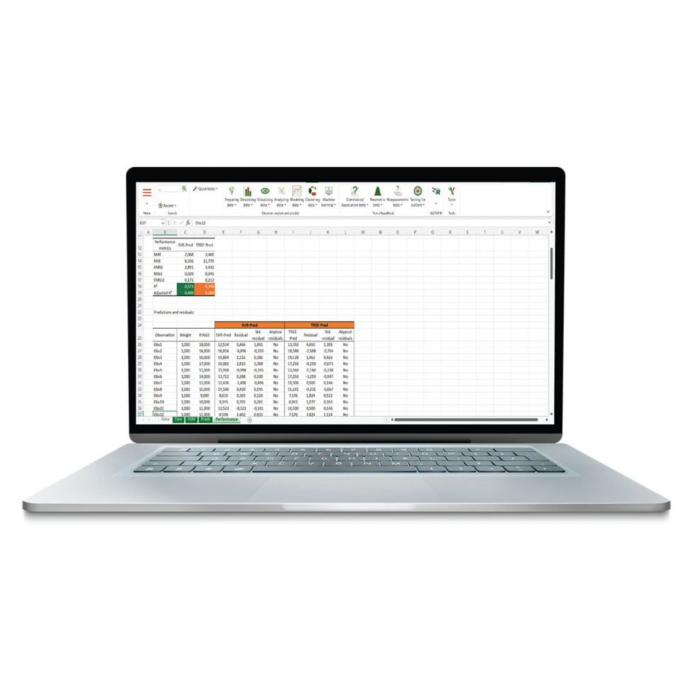 XLStat – Statworks – Big Data Analytics | Education Technology